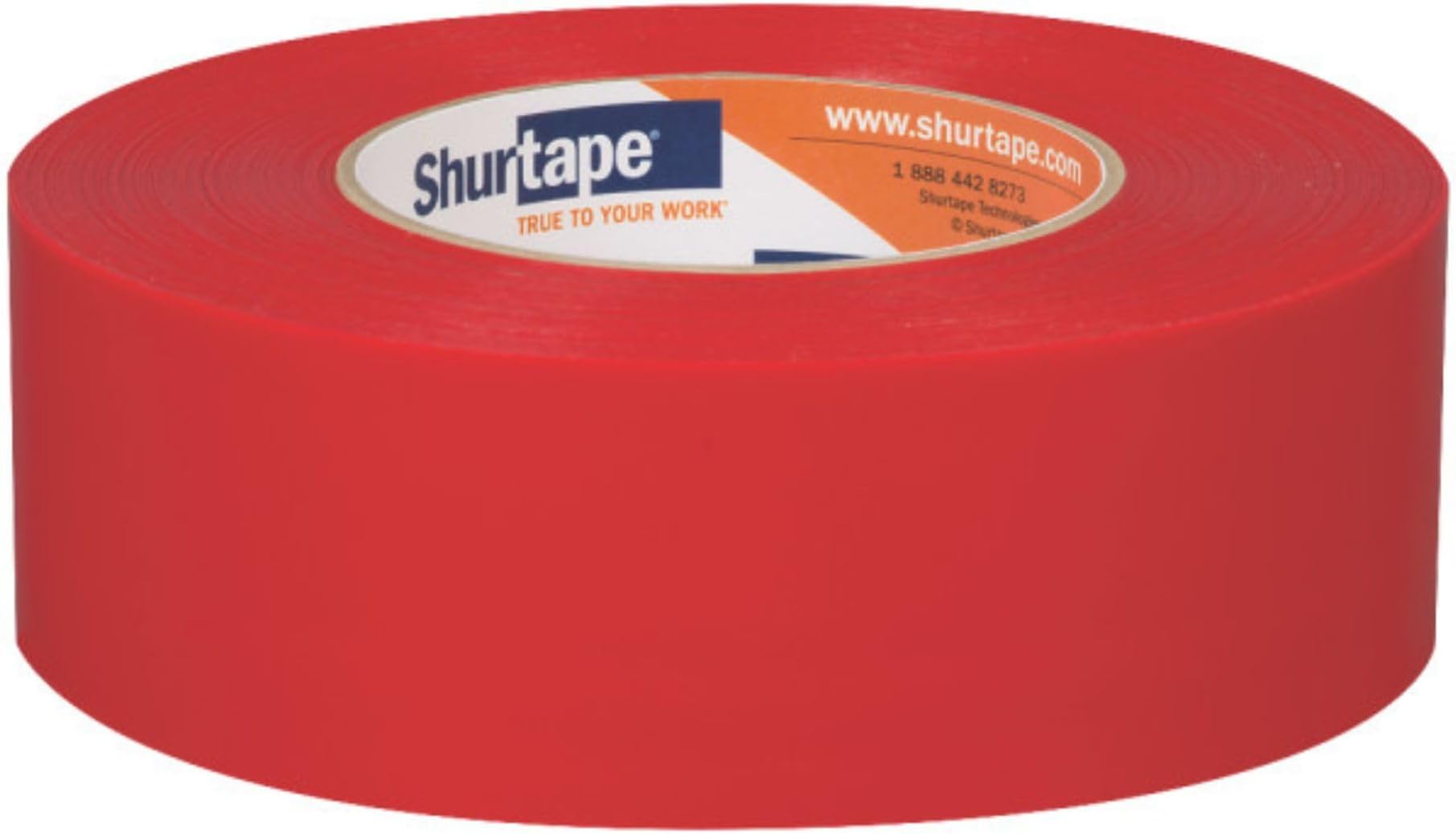 Shurtape PE 444 UV-Resistant Stucco Masking Tape, 48mm x 55m, Red, 1 ...