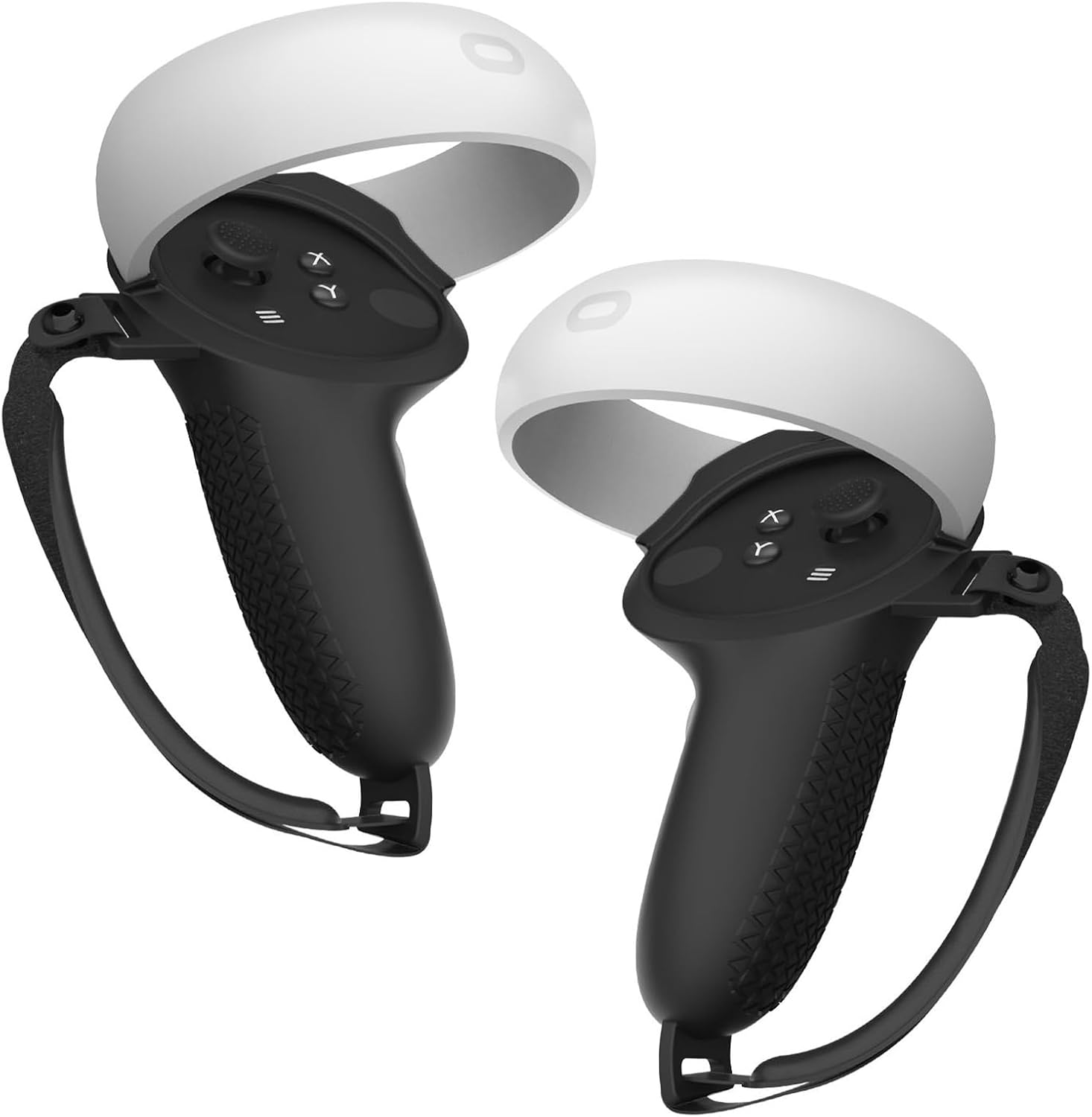 Anti-Slip Controller Grips Cover for Meta Quest 2 - VR Handle ...