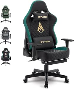 Symino Gaming Chair - Ergonomic Office Chair in Racing Style, 200 kg ...
