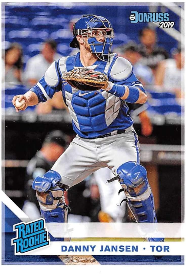 Amazon.com: 2019 Donruss Baseball #35 Danny Jansen Toronto Blue Jays ...