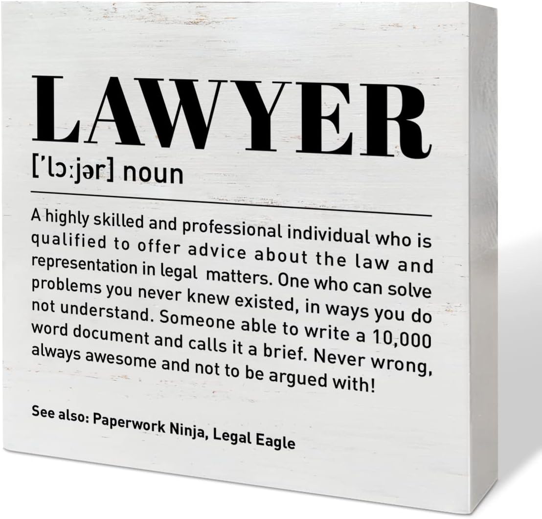 Amazon.com: Lawyer Gifts for Men Women, Law Student School Graduation ...