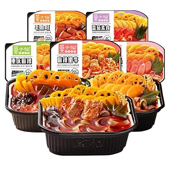 Amazon.com : Moxiaoxian Asian Hotpot 1 Box Self Heating Hot Pot no ...