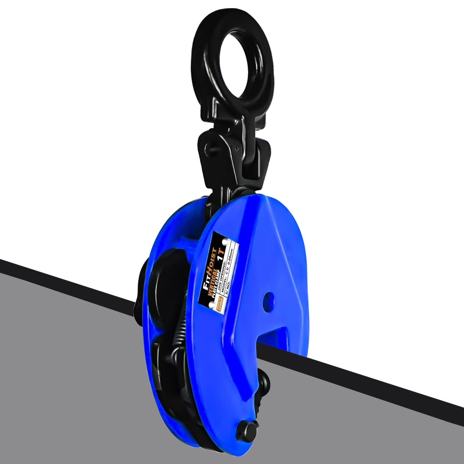 Snapklik.com : Vertical Plate Clamp 2200Lbs 1 Ton Load Capacity Lifting ...