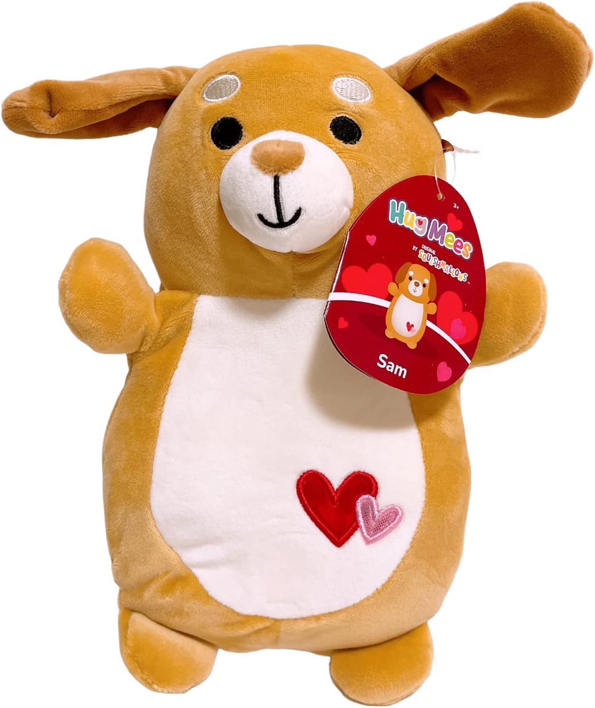Amazon.com: Squishmallows Valentine Squad 10" HugMees Plush Doll Toy ...
