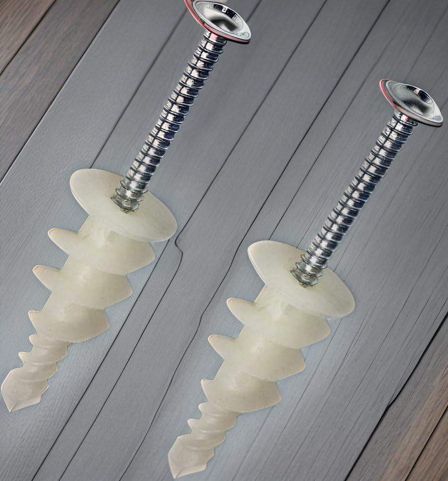 Nylon Plasterboard Fixings/Pigtails (One Size, 25, Count) : Amazon.co ...