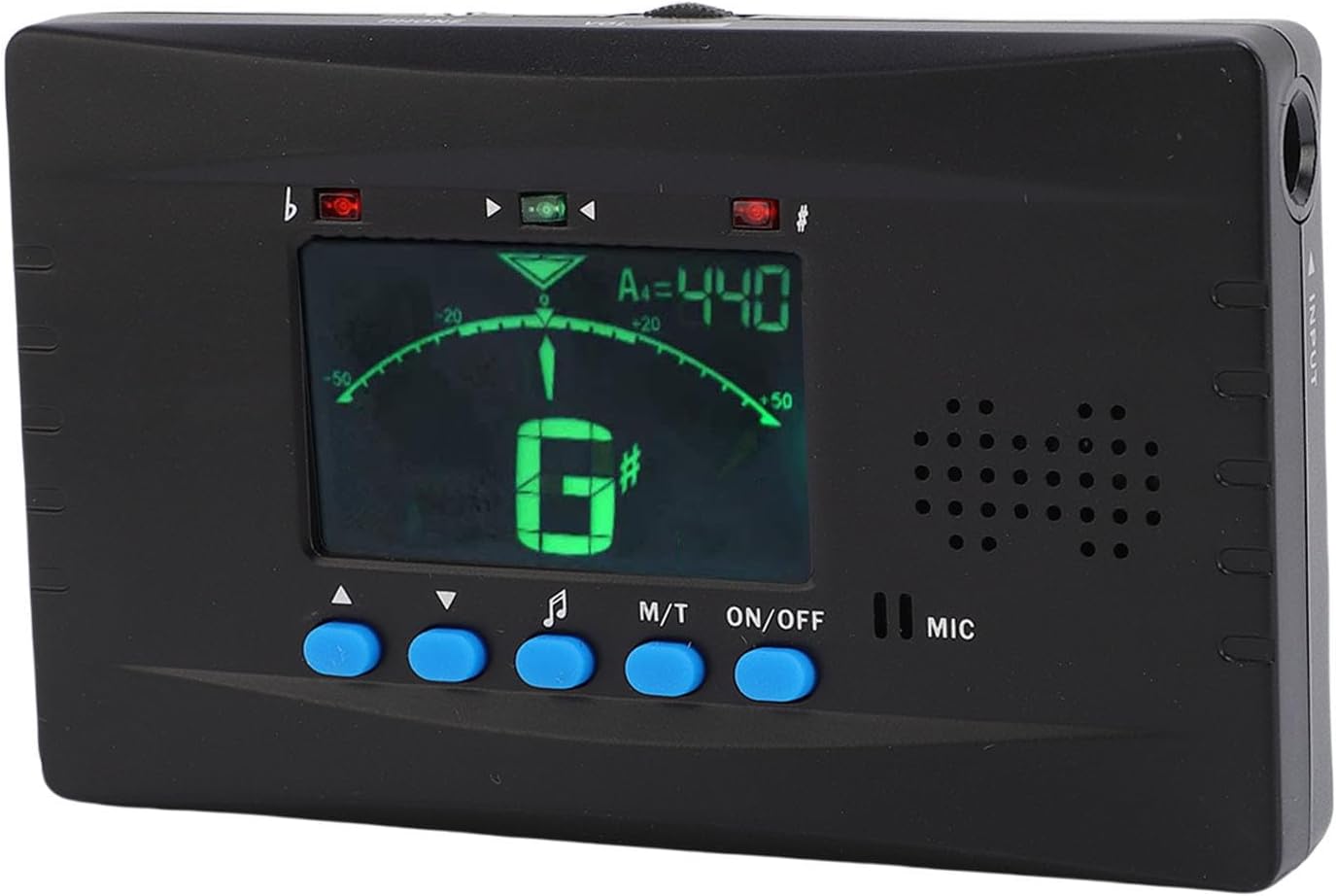 POENVFPO Electronic Guzheng Metronome Tuner Set ABS Material with LCD ...
