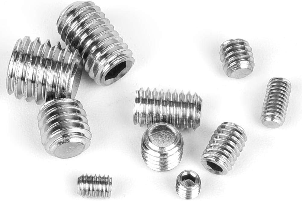 245pcs Headless Screws Set Hex Socket Concave End Fasteners Assortment ...