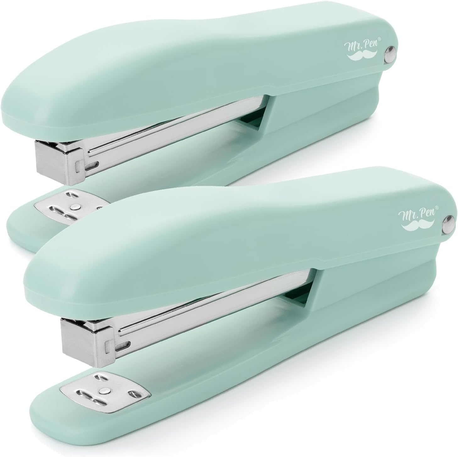 Amazon.com : Mr. Pen- Staplers for Desk, 2 Pack with 200 Staples, 20 ...