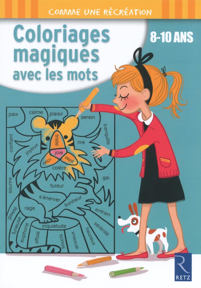Amazon.com: Coloriages magiques avec les mots: 9782725632759: Bordes ...
