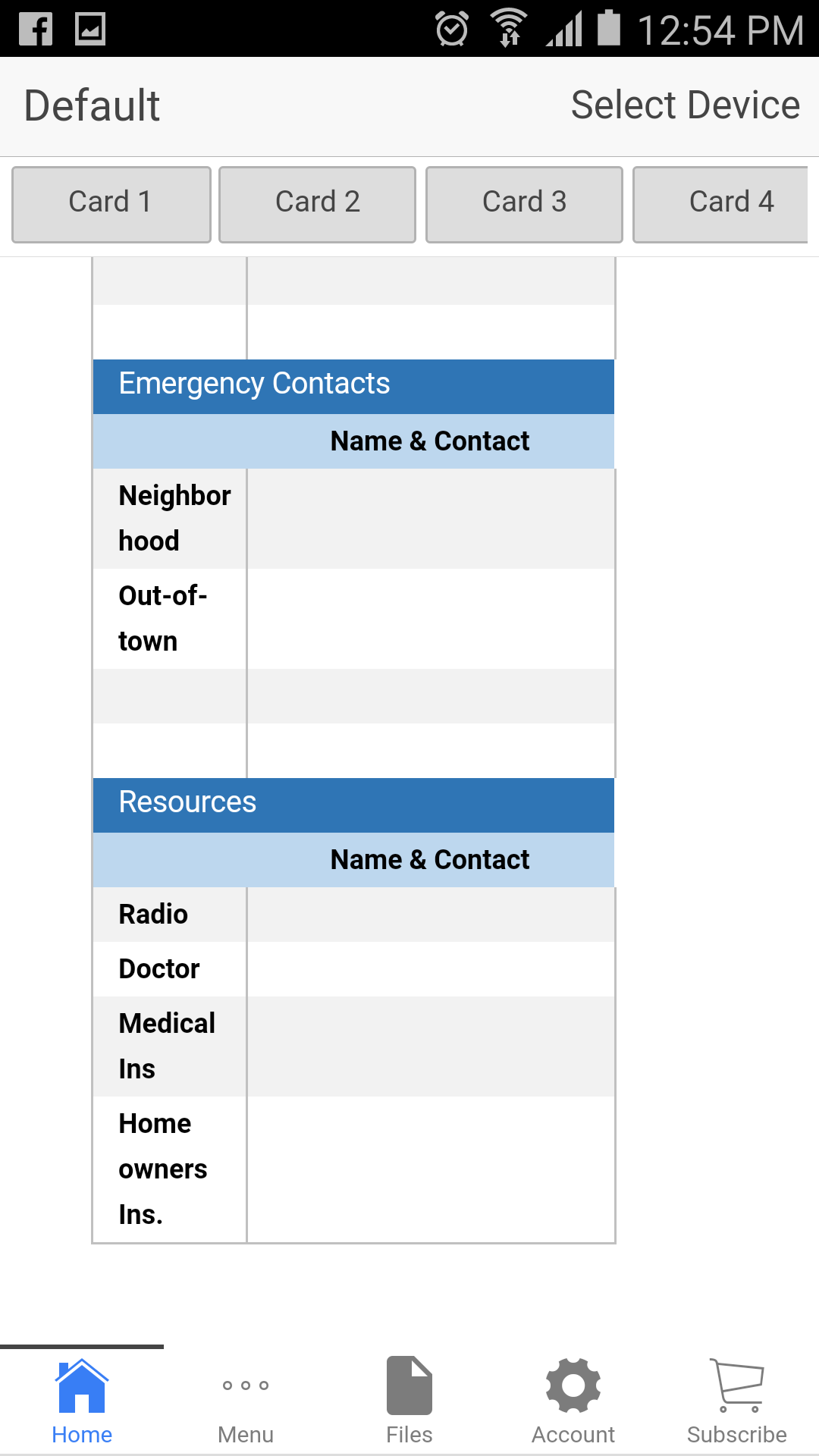 Emergency Card - App on Amazon Appstore