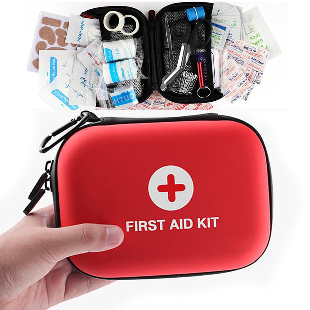 Amazon.com: Portable Family First Aid Kit - Premium Emergency Kits ...