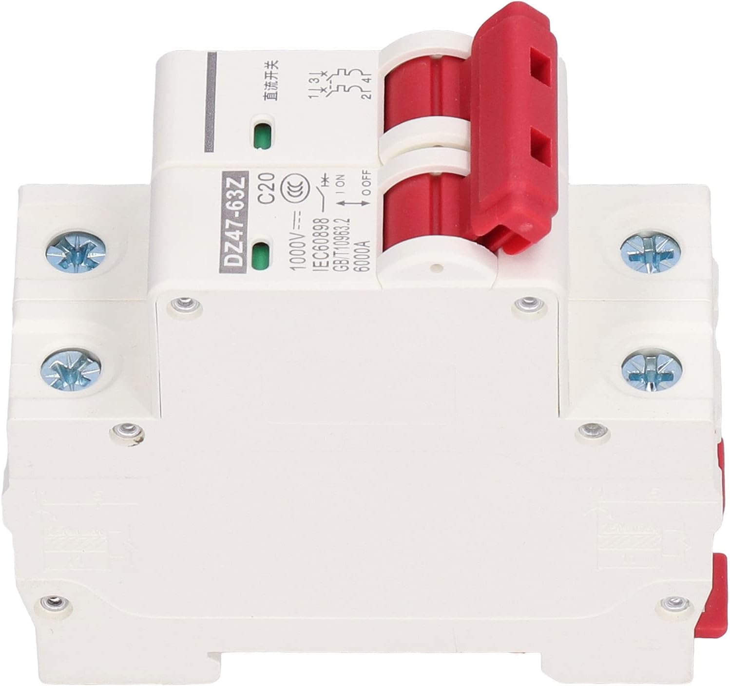 Amazon.com: LEJDI DC Circuit Isolator, 6000A Breaking Capacity 1000V ...
