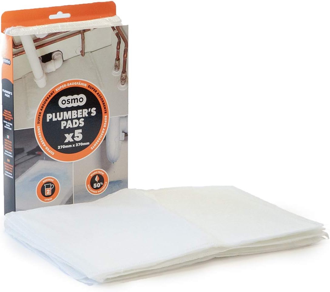 Osmo Mega Thirsty Pads - Disposable Super-Absorbent Pads, Soak Up Leaks ...