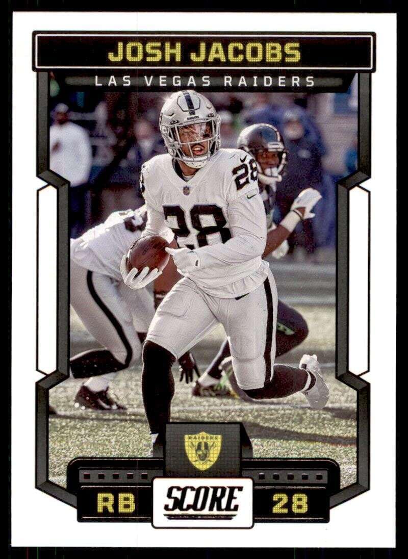 Amazon.com: 2023 Score #133 Josh Jacobs NM-MT Las Vegas Raiders ...