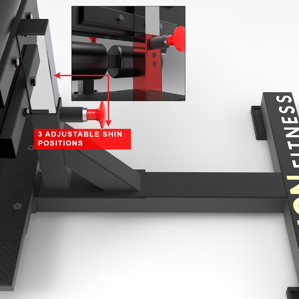 ARCHON Sissy Squat | Leg Machine | Home Gym Leg Station | Quad Machine ...