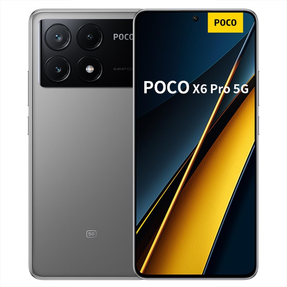 Xiaomi Poco M6 Pro Téléphone portable 120 Hz avec écran AMOLED de 16,9 ...