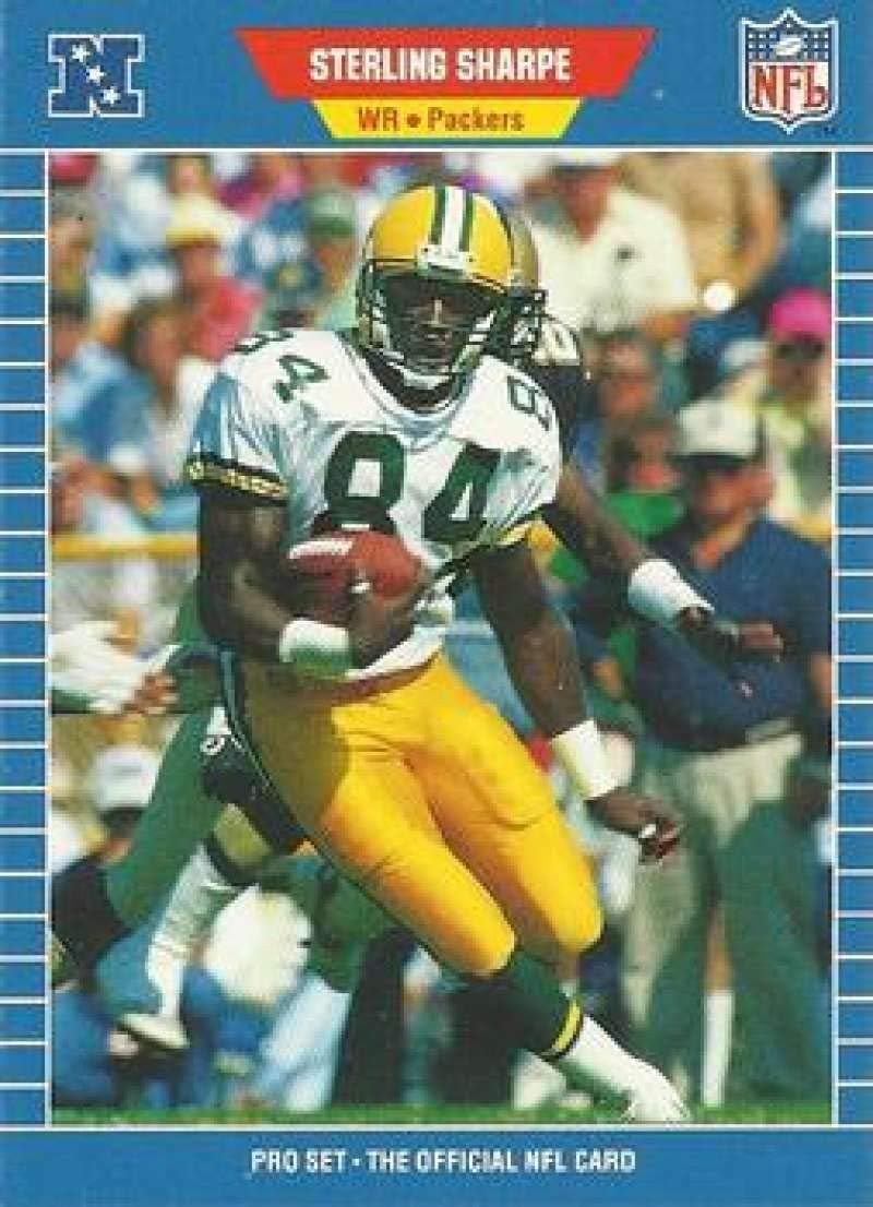 Amazon.com: 1989 Pro Set #550 Sterling Sharpe Green Bay Packers NFL ...
