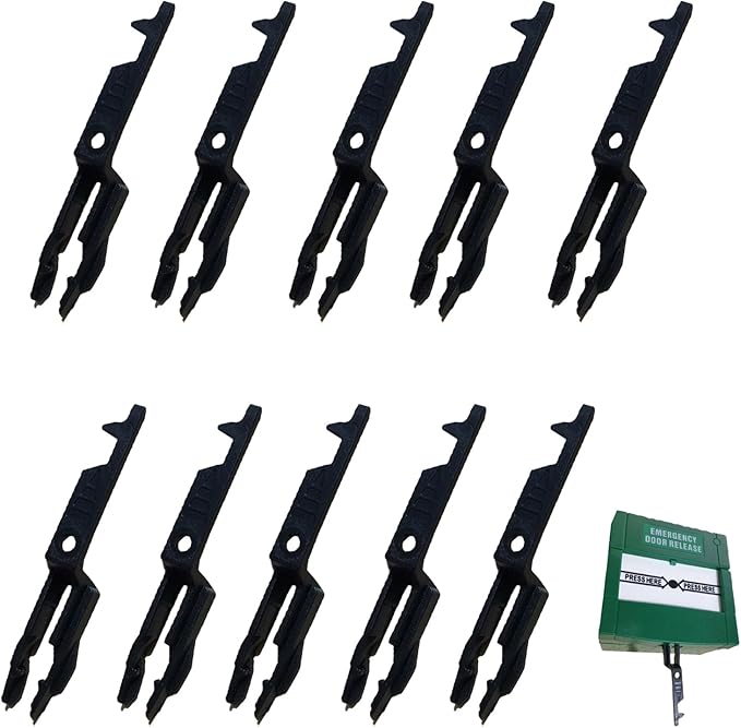 10Pcs Fire Alarm Test Key,Emergency Door Release Break Glass Call Light ...