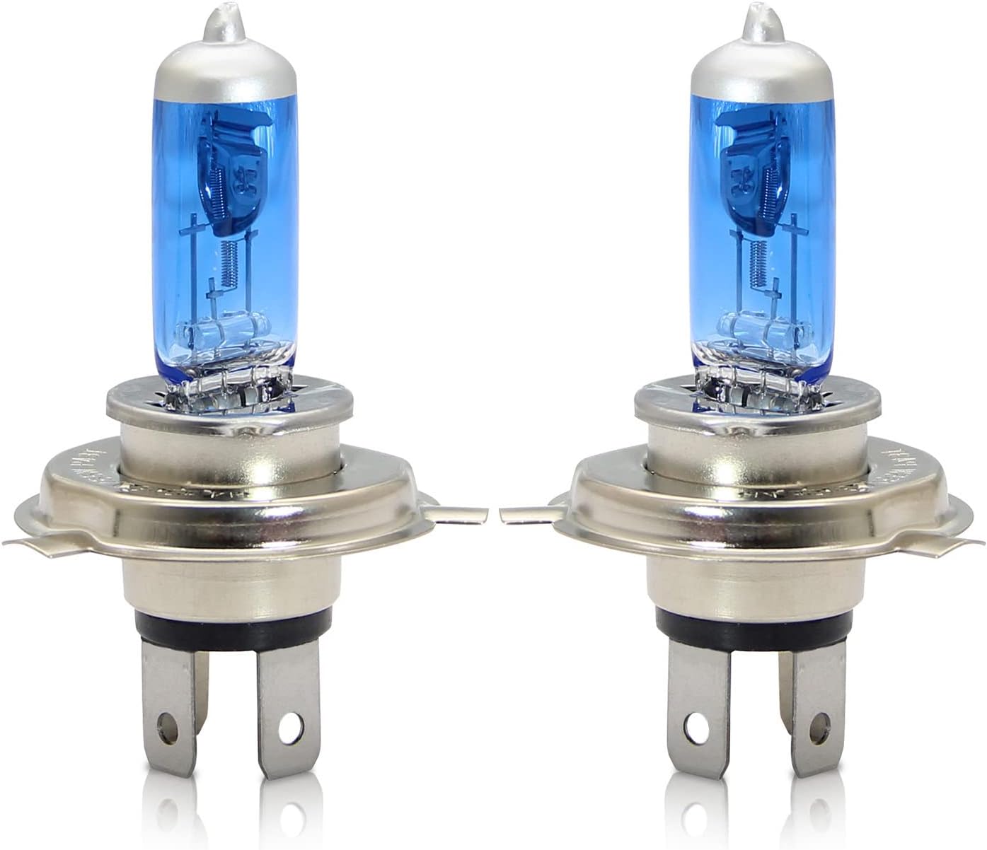 Neolux H4 Bulbs 472 Headlight Bulb KIT - Pair (Halogen 3 Pin Bulb) Long ...