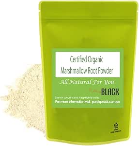 Organic Marshmallow Root Powder. Marsh Mallow Root Dried Herbs Tea 50g ...