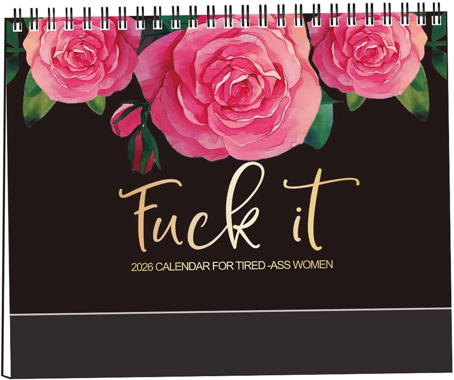 2026 Desk Calendar for Tired-Ass Women, Fu-ck it 2026 Calendar, Funny ...