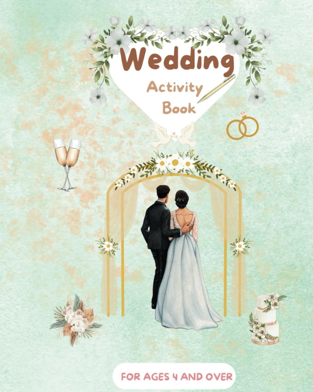 Wedding Activity Book for Kids: With Puzzles, Games and Colouring ...