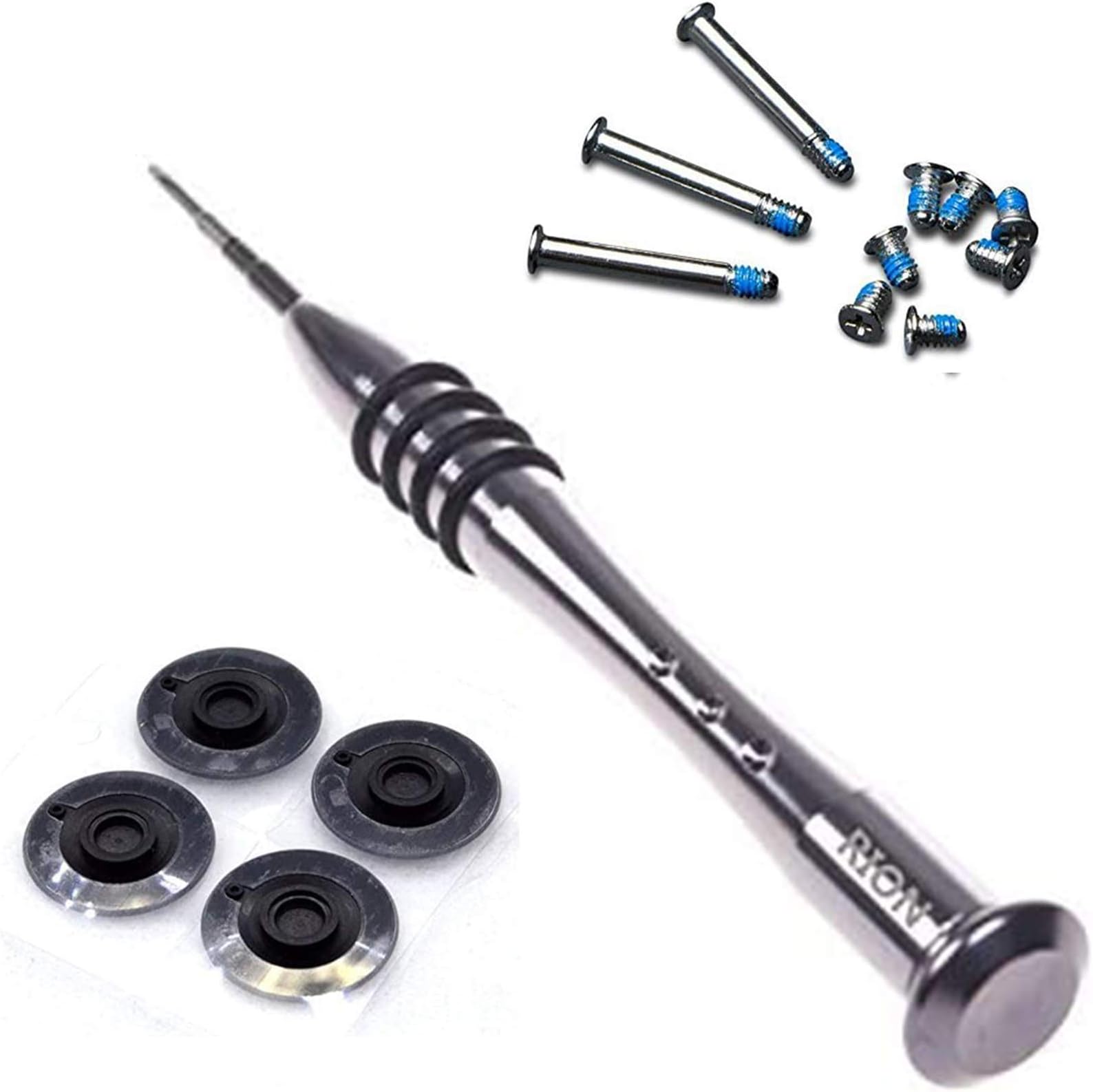 Amazon.com: RION TECH 4 Pack Rubber Case Feet with Screws Screwdriver ...