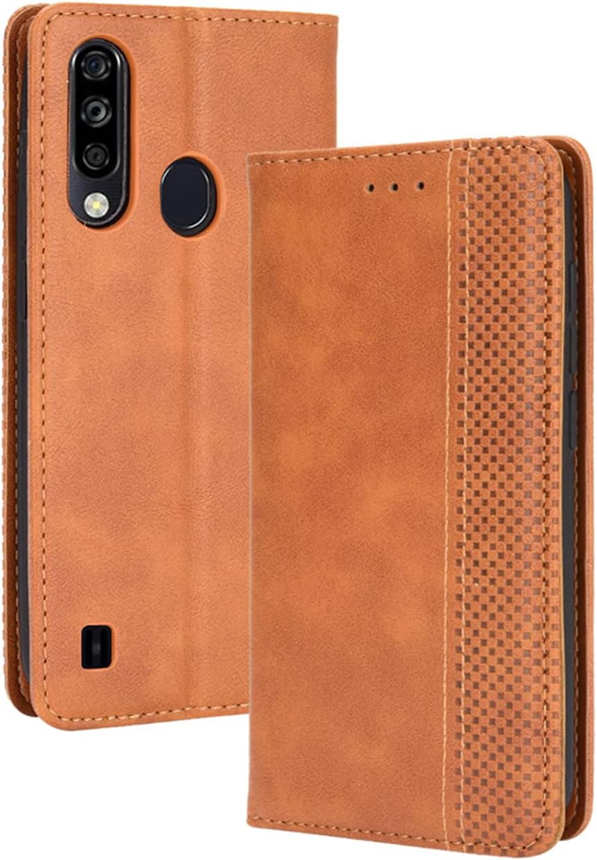 Amazon.com: DAMONDY for Tracfone BLU View 5 Leather Case,BLU View 5 ...