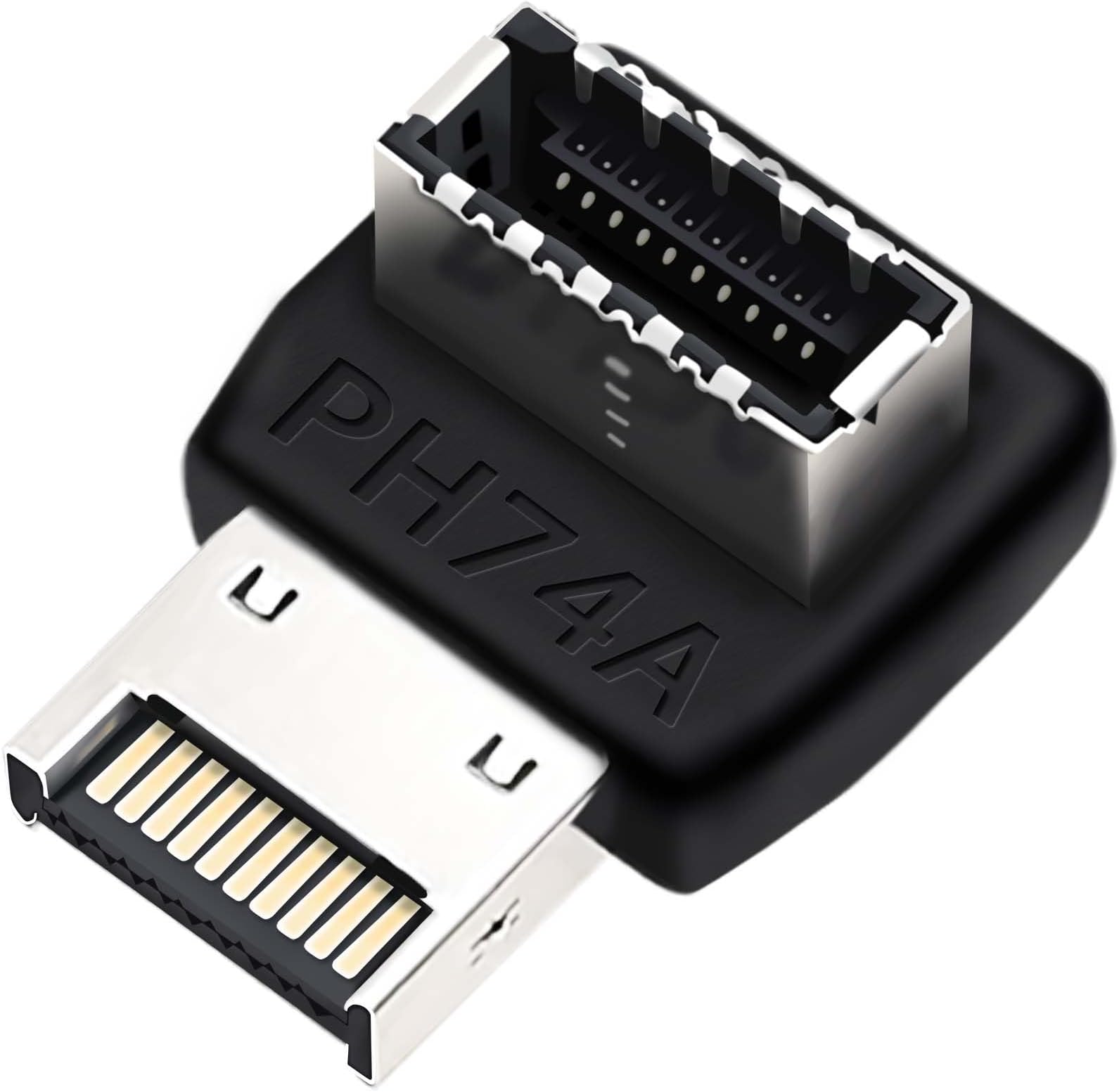 Amazon.com: LUORNG Right Angle USB Type E Adapter USB3.1 Type E Header ...