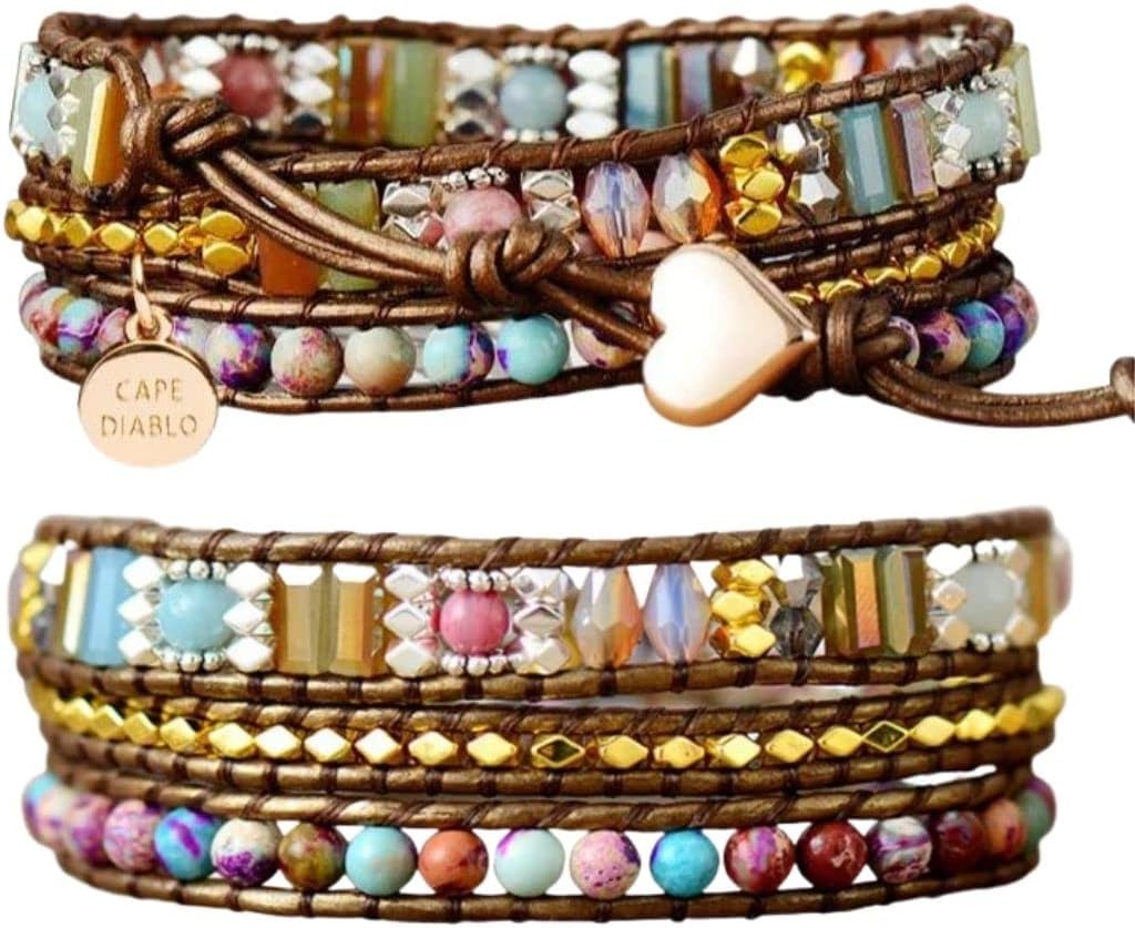Amazon.com: Cape Diablo Imperial Heart Protection Wrap Bracelet ...