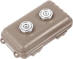 NQEUEPN Magnetic Key Safe Holder Under Car, Hidden Key Holder Car Key ...