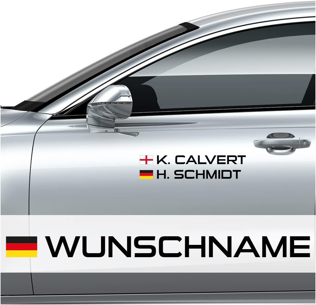 myrockshirt Car-Door-Stack-Sponsor-Logo-Aufklebers-Graphics-Aufklebers ...