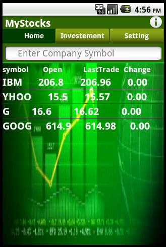 My Stocks - App on Amazon Appstore