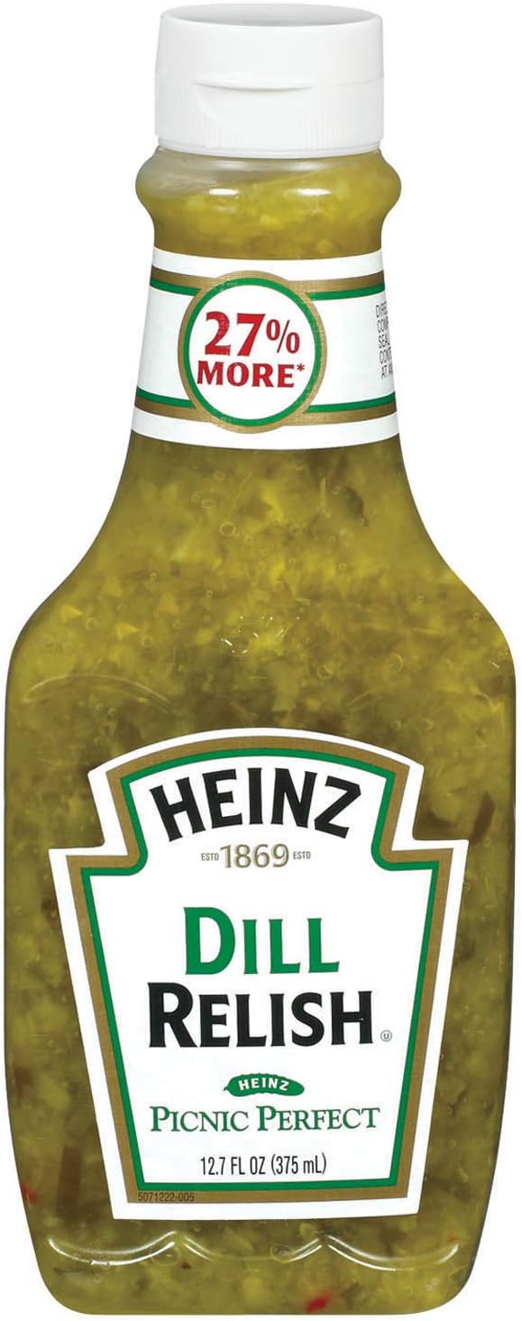 Amazon.com : Heinz Dill Relish, 12.7 Ounce Bottle : Grocery & Gourmet Food