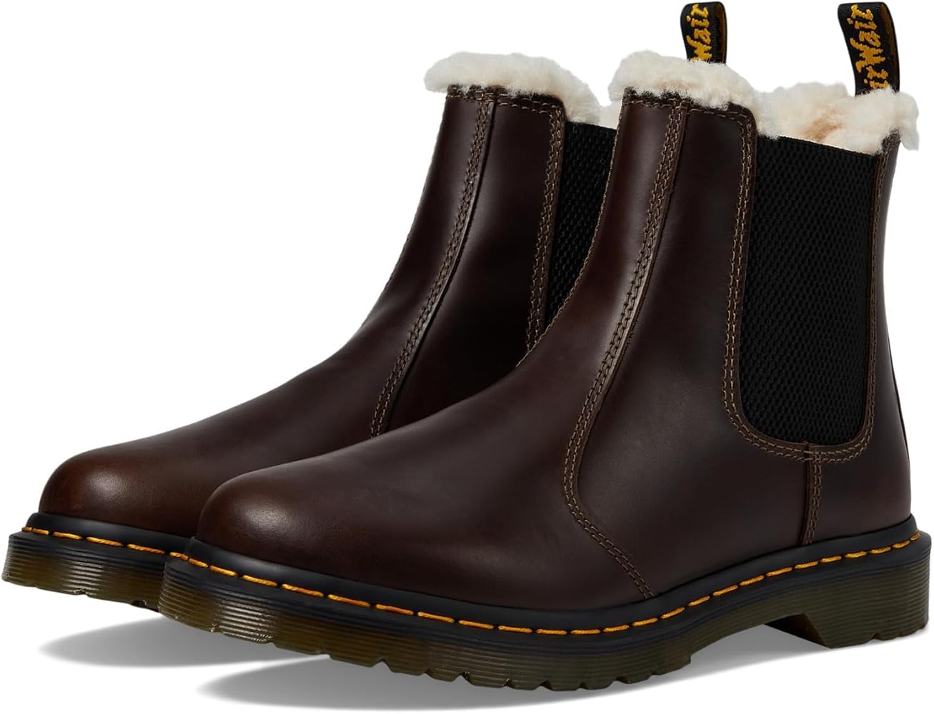 Dr.Martens 2976 LEONORE サイドゴアブーツ ブラウンUK5 - 靴