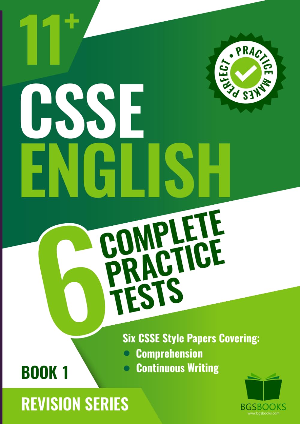 CSSE 11+ English Practice Papers : Grammar School Books, British ...