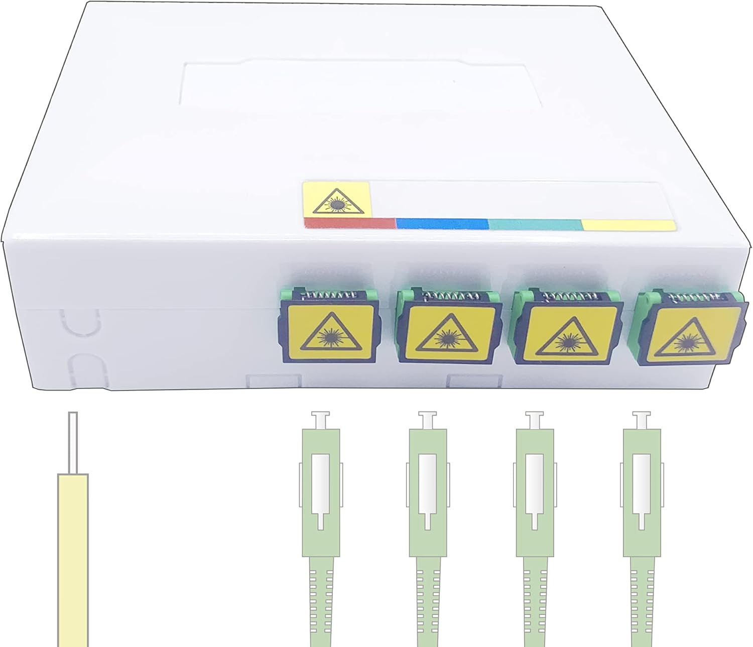 Elfcam® - Optical Terminal Socket (PTO) for FTTH, Optical Port to SC ...