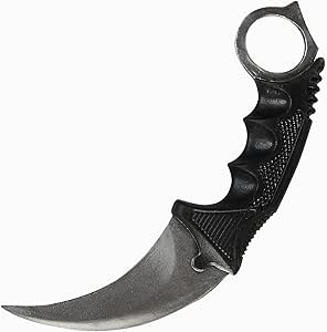 LarpGears Halloween Karambit Foam Rubber Training Fake Knife 7.5 inches ...