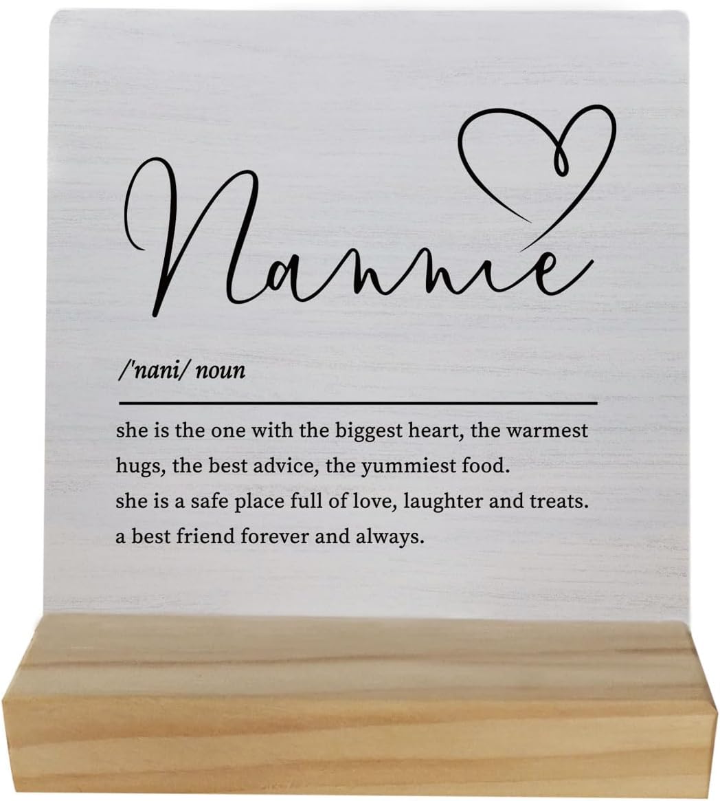 Amazon.com: Nannie Gifts,Nanny Gifts,Nanny Gifts from Grandchildren ...