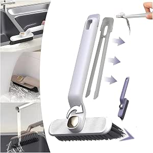 Amazon.com: 3 in 1 Multi-Function Rotating Crevice Cleaning Brush ...