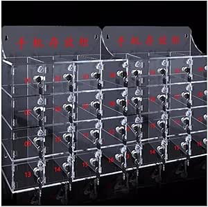 Amazon.com: Cell Phone Locker Box, Acrylic Cell Phone Locker Box With ...