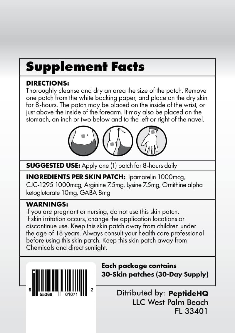 MaximizeHQ HGH Booster Patch para ganancia, crecimiento y recuperación ...