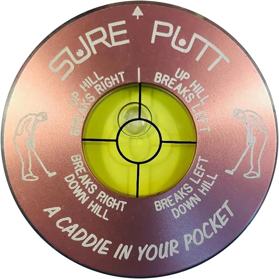 Amazon.com : Sure Putt Pro - Golf Putting Aid & Green Reader - Pink : Sports & Outdoors