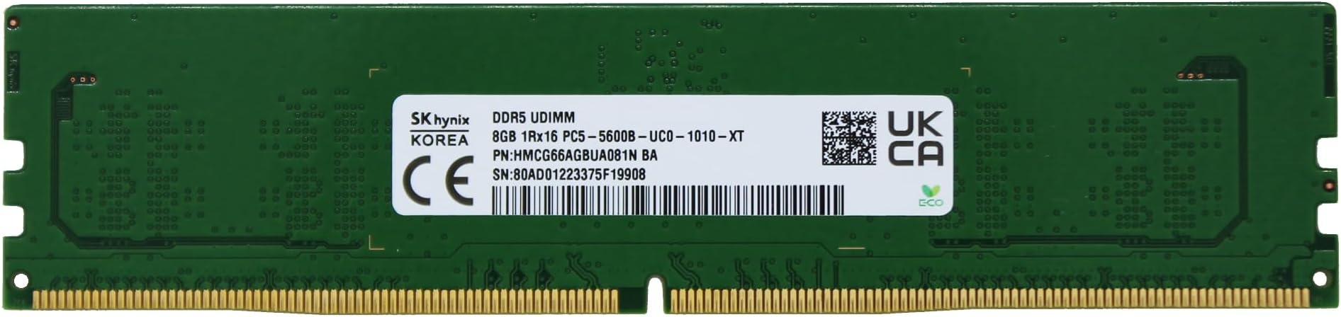 SK Hynix 16GB DDR4 2Rx8 PC4-2133P-UB0 HMA82GU6MFR8N-TF Desktop RAM Memory at Amazon.com