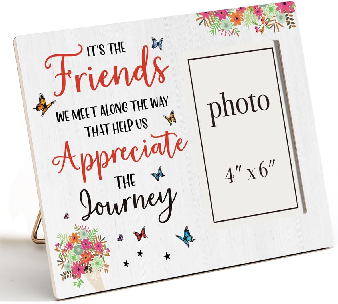 Amazon.com - CIANMGD Friendship Picture Frame, BFF Gifts for Women ...