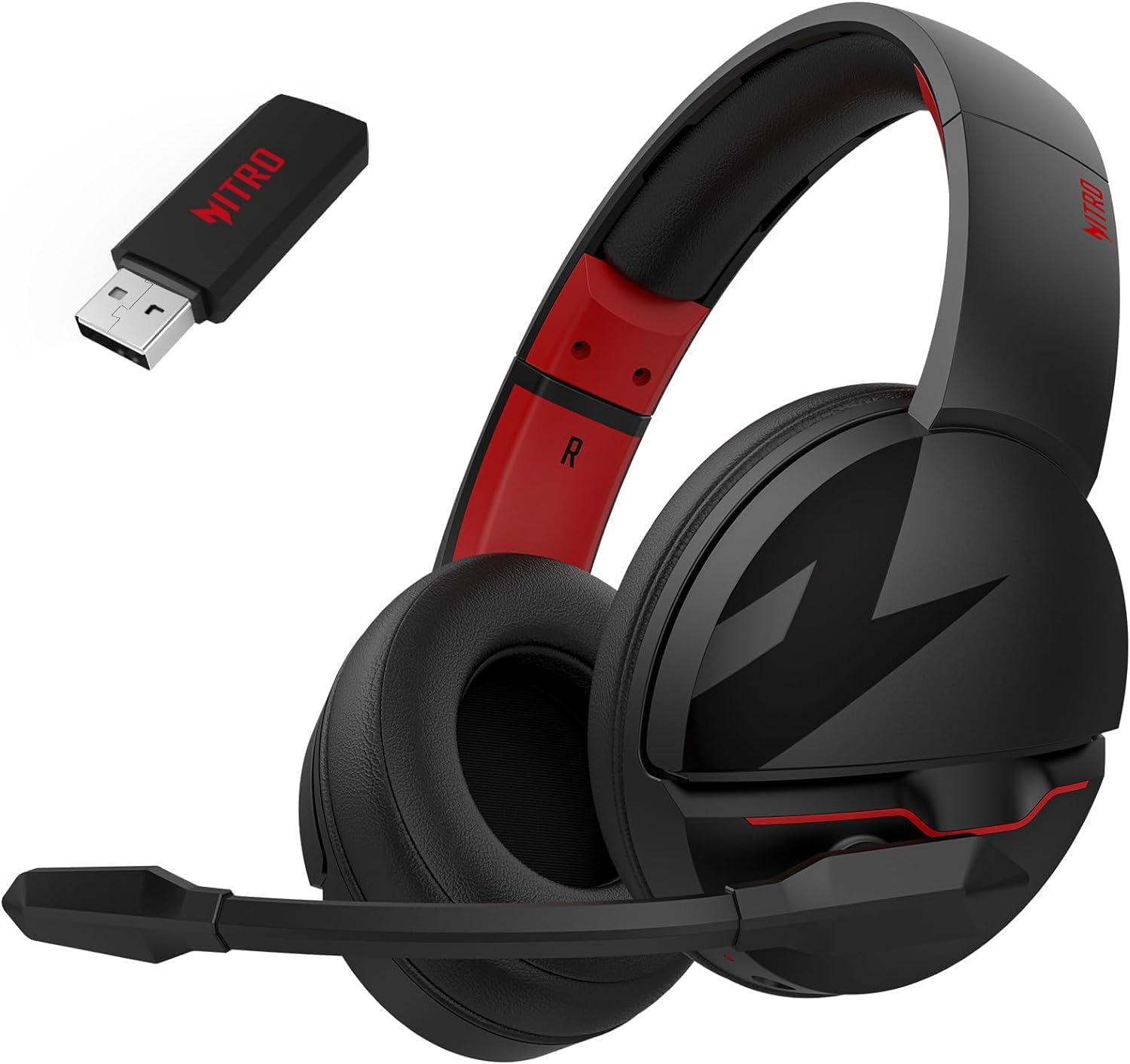 Amazon.com: acer K2 Dual Wireless Gaming Headset, with Noise Canceling ...