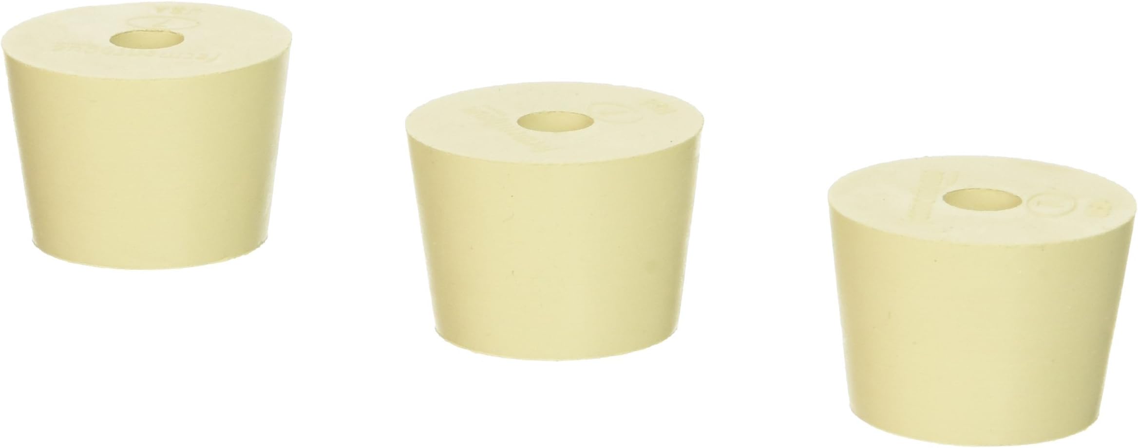 Amazon.com: Enjoyist 10-Pack Drilled Natural Rubber Stopper #6: Home ...