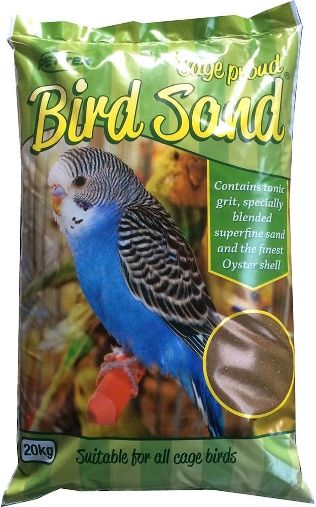 Pettex Bird Sand with Oyster Shell Bird Sand, 10 Kg : Amazon.co.uk: Pet ...