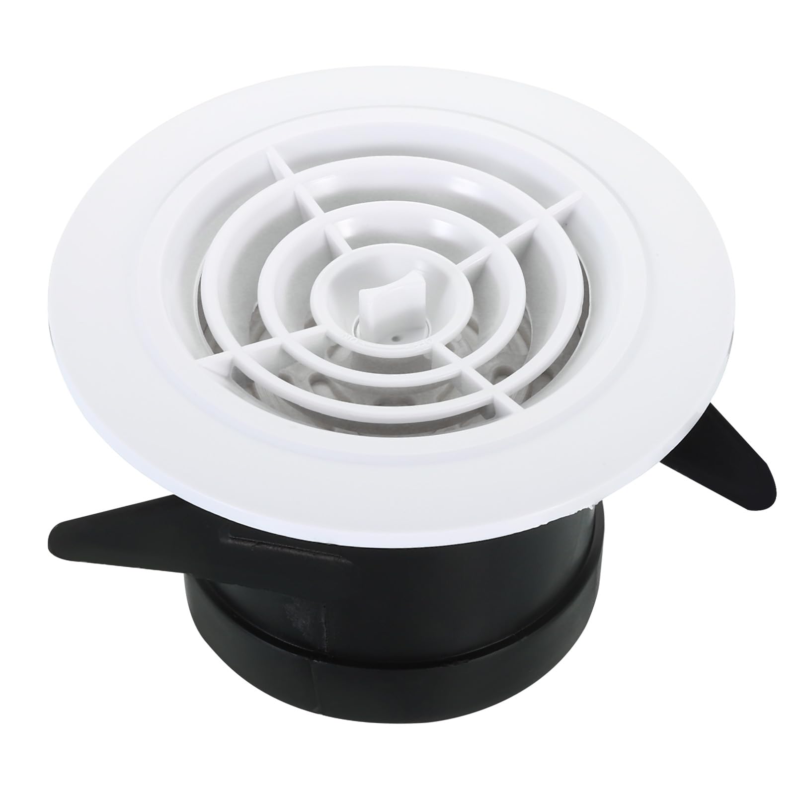 PATIKIL 3 Inch Round Air Vent, Adjustable Ceiling Diffuser Grill Cover ...
