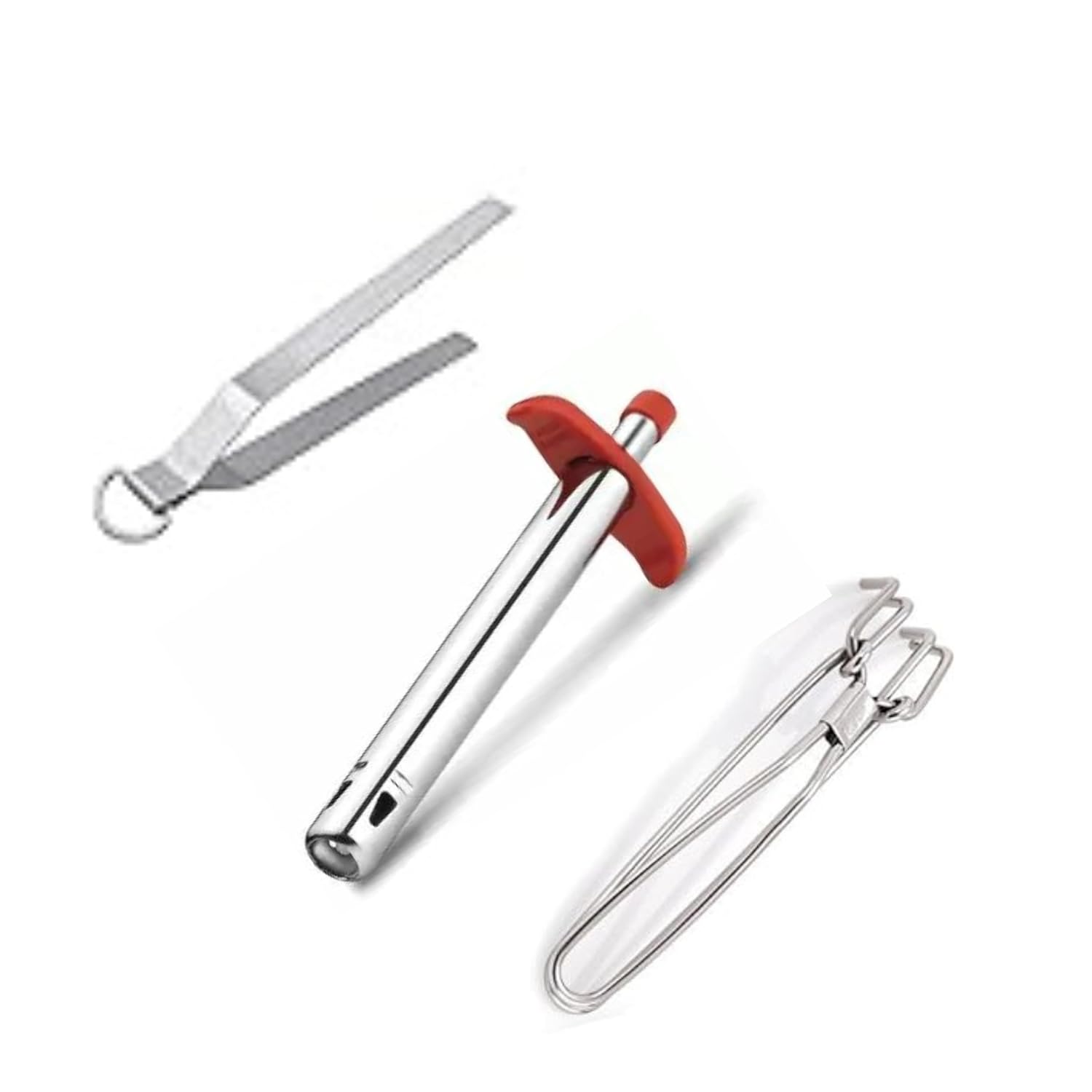 Buy Pepper Stainless Steel Pakad, Roti Chimta Tong for Kitchen with Gas ...